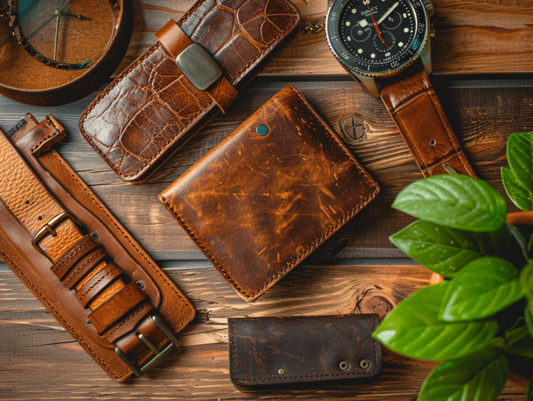 Les indispensables de la mode masculine : focus sur les accessoires en cuir - Owly Mary
